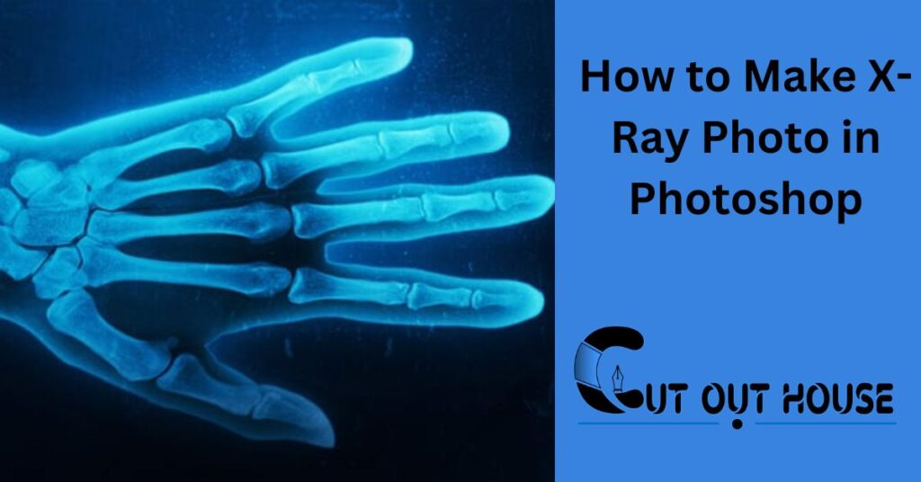 How to Make X-Ray Photo in Photoshop - Cut Out House